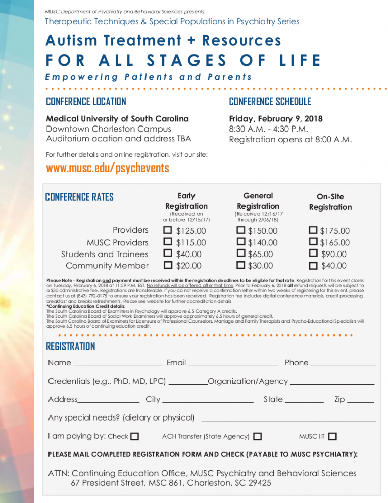 January 2018 Local Autism Events Roundup – Project Rex