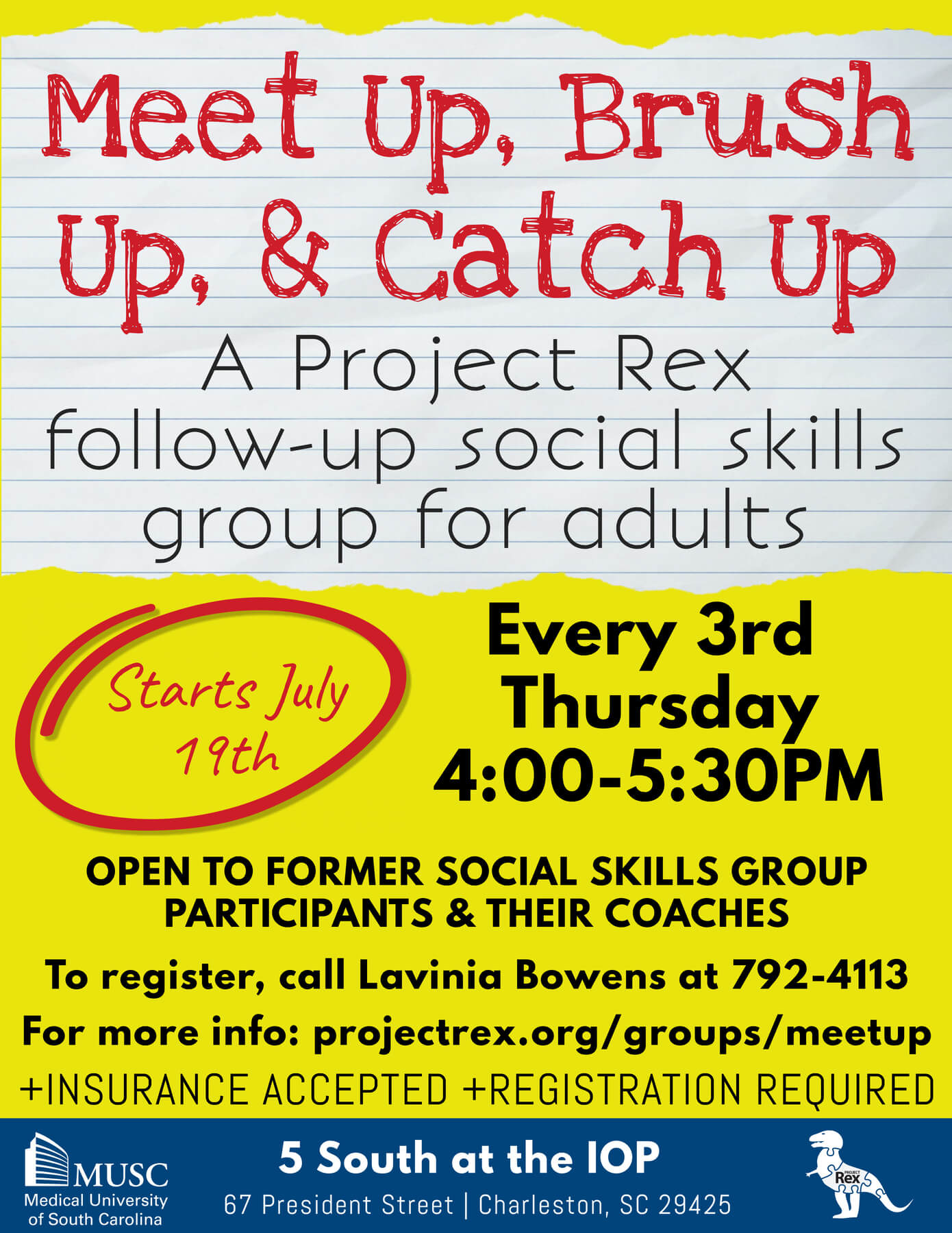 Announcing a new Project Rex group! – Project Rex