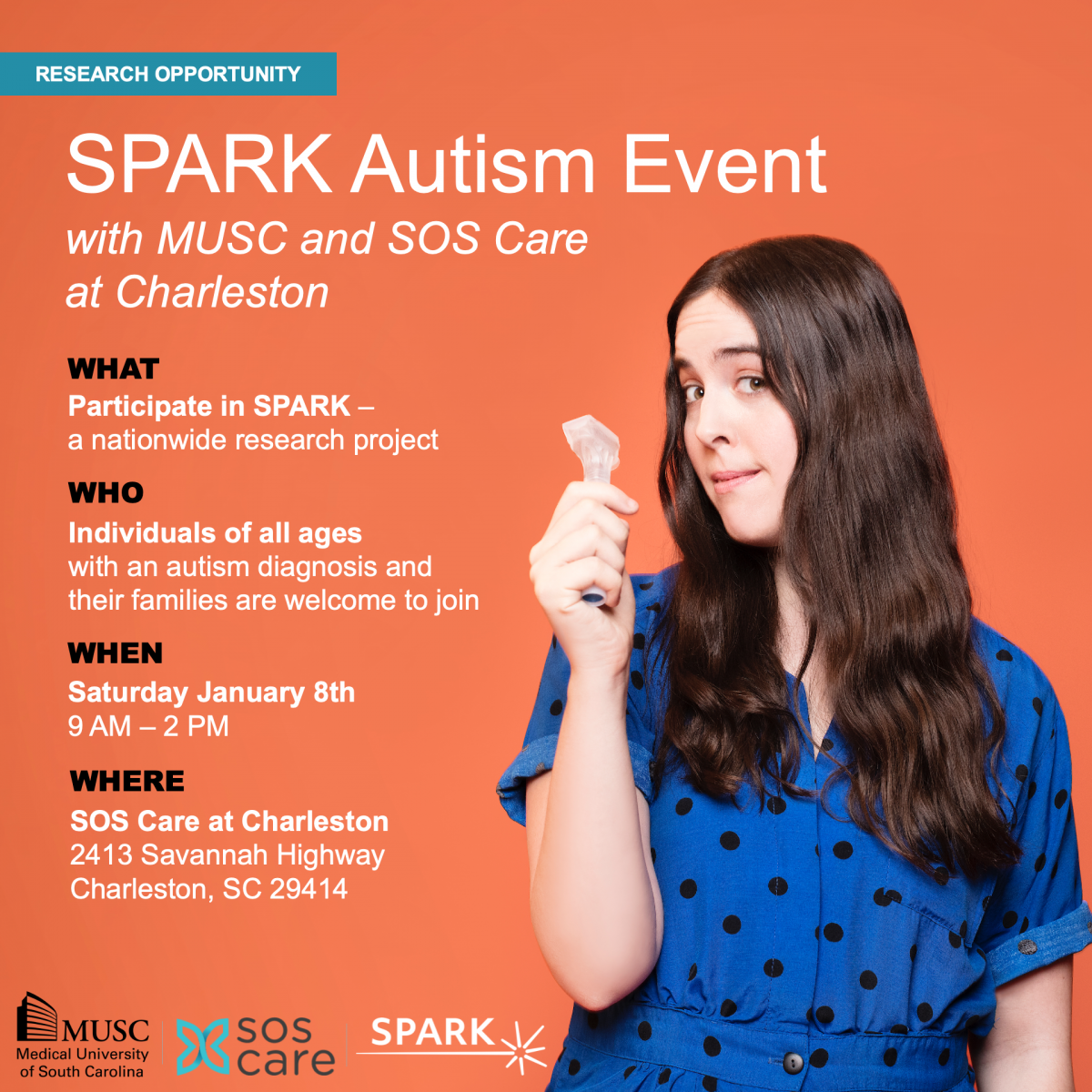 THIS SATURDAY: West Ashley Spark Autism Event (With FREE Chick-fil-A ...