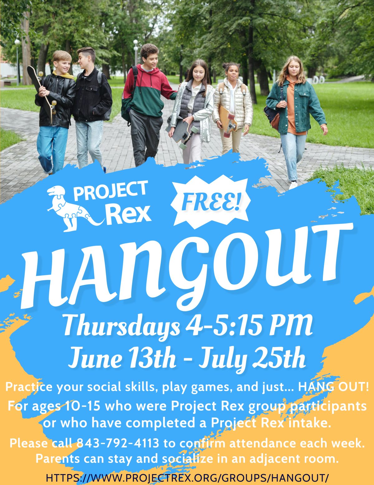 Summer 2024 Hangout Begins June 13th – Project Rex